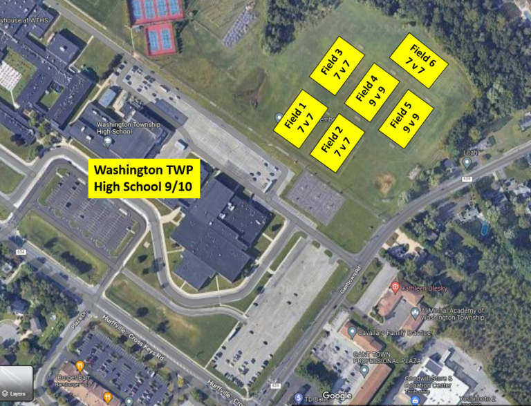 Fields – Washington Township Soccer